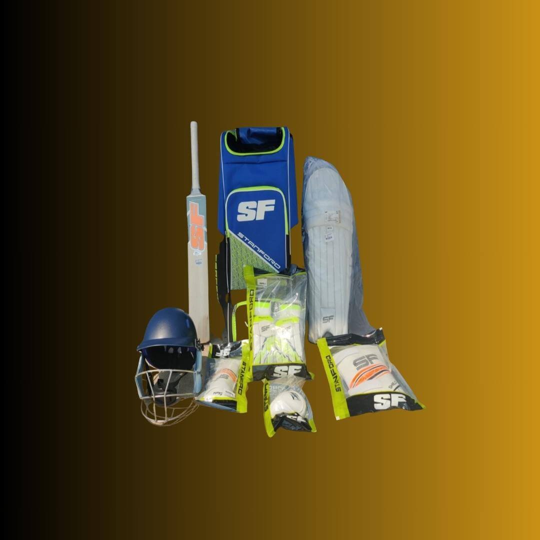 SF Full Cricket Kit - Premium (Set of 8 items) – SportsKingdom Stores